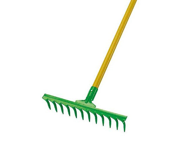 TRAPP STEEL GARDEN RAKE WITH HANDLE 12 TEETH FJ1112 – Alibhai Shariff ...